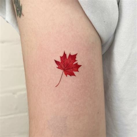 10 Stunning Yet Simple Leaf Tattoo Inspirations