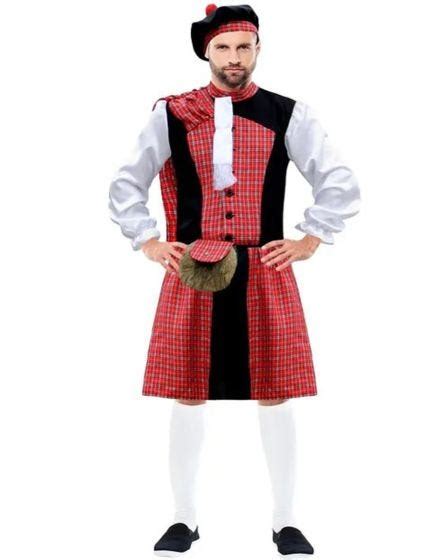 Scottish Highlander Mens Costume Blossom Costumes