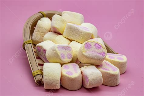 Snack Marshmallow Hd Photography Material Background Food Material Ingredients Background