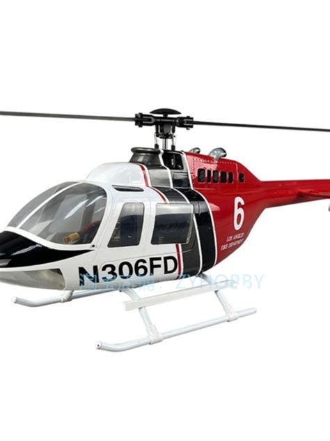 470l Class Remote Control Helicopter Model Bell Bell206 Full Set