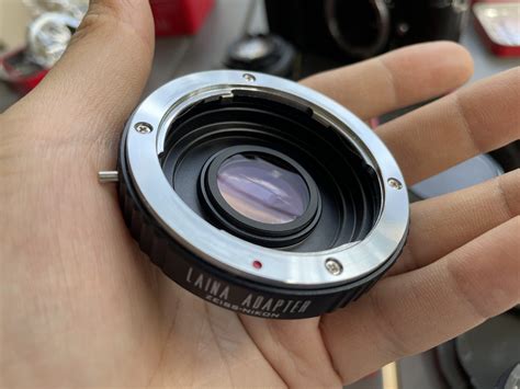 Laina Zeiss Contax Yashica Cy Cy Lens To Nikon Ai Lens Adapter Cy Ai