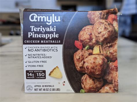 Costco Chicken Meatballs Teriyaki And Pineapple Worth It