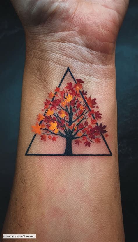 20 Stylish Small Triangle Wrist Tattoos For Women Minimalist And