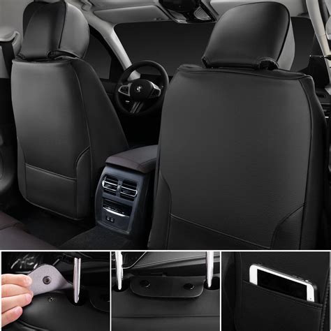 Car Pass Nappa Leather Holographic Laser Car Seat Covers