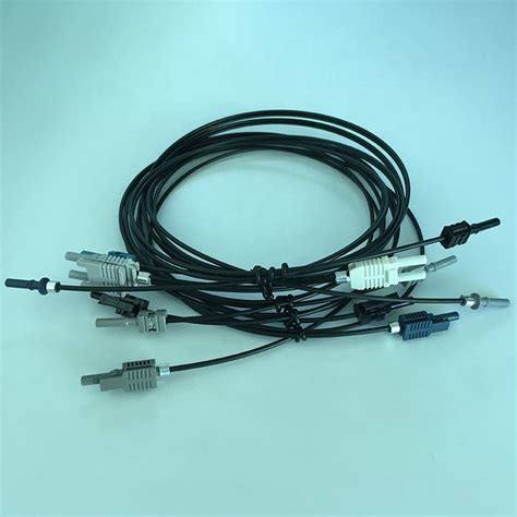 Industrial Hfbr Plastic Fiber Optic Cable Assembly Bones Electronics