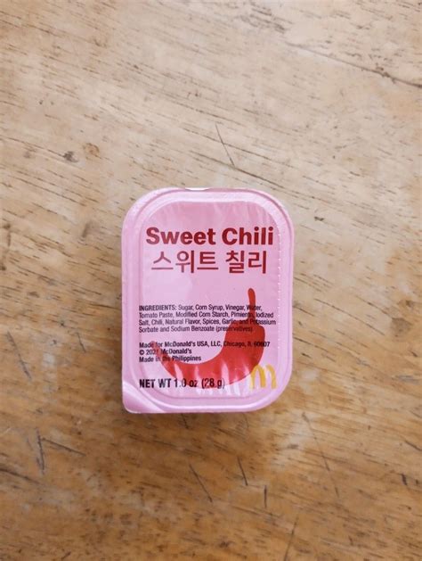 Mcdonalds Bts Meal Sweet Chili Mcnuggets Sauce Hobbies And Toys