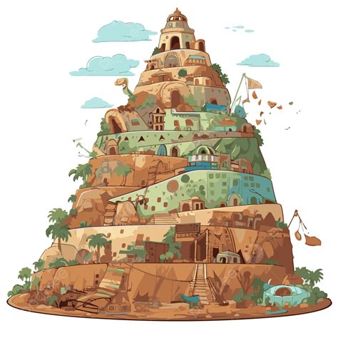 Torre De Babel Clipart El Rey Nimrod Quien Ordena La Construcci N De
