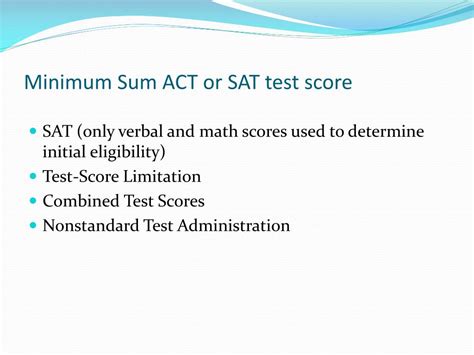 Ppt Making Achievement Desirable Ncaa Eligibility Standards