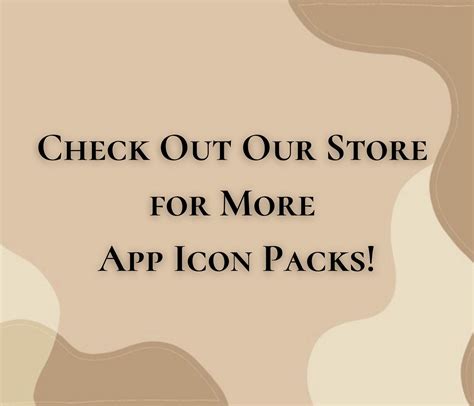 Neutral Nude Themed Icons IOS App Icons Etsy
