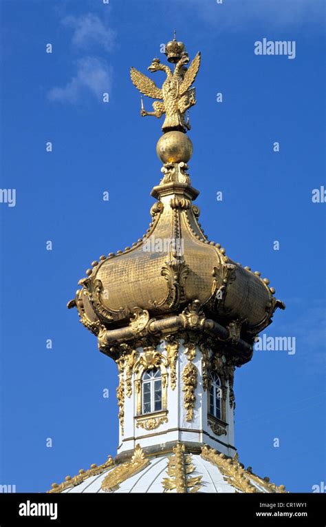 Russia, Peterhof (Petrodvorets), near St Petersburg, UNESCO World ...