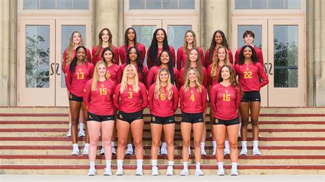 2023 Womens Volleyball Roster Usc Athletics