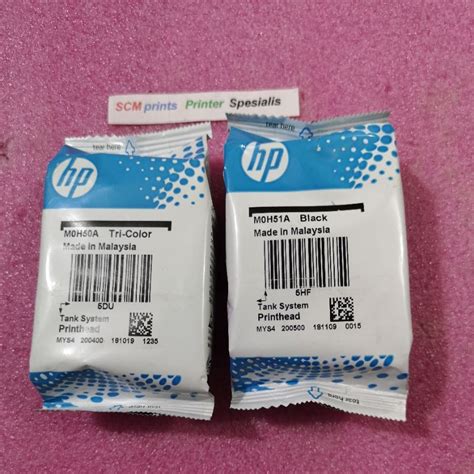 Jual Cartridge Hp Deskjet Gt5810 Gt5820 Black Printhead Hitam Color Gt