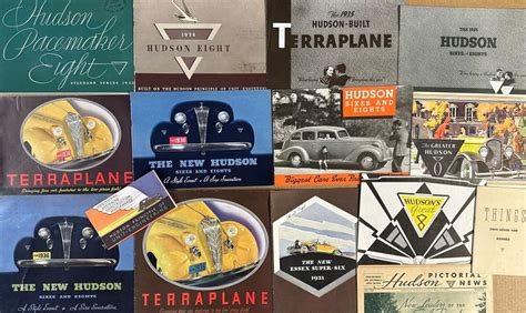 Hudson 1931 1936 Hudson Brochures Mutualart