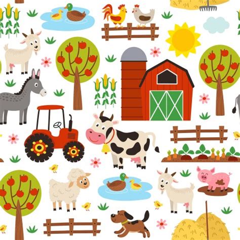 Farm Background Vector Images Over 260000