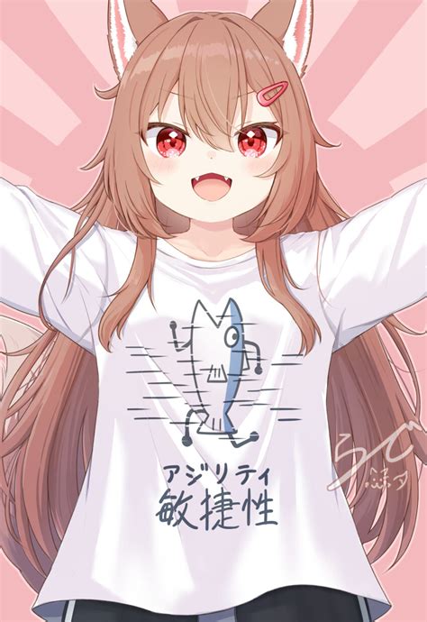 Rade Rade 552 Original Highres Revision 1girl D Animal Ears