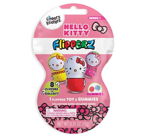 204025 Finders Keepers Flipperz With Gummy Hello Kitty