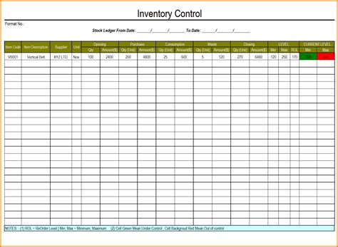 How To Do An Inventory Spreadsheet On Excel Within Inventory