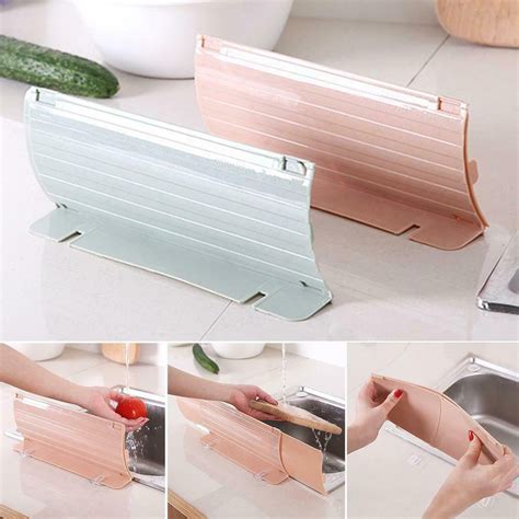Ready Stock Retractable Sink Water Splash Guard Anti Splash Board