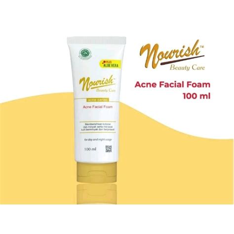 Jual Nourish Acne Facial Foam 100ml Shopee Indonesia