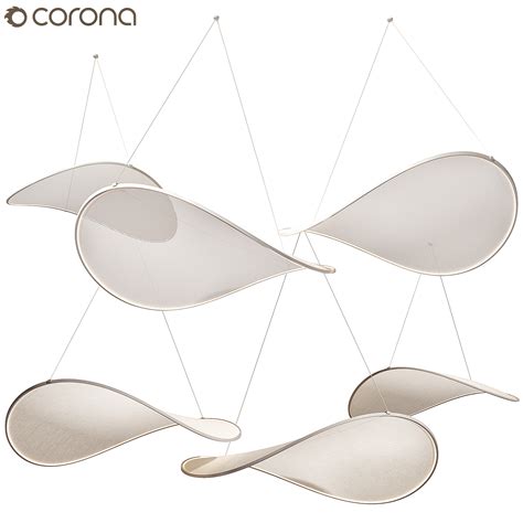 Llll 09 Pendant Light Fabric 3d Model By Neeo