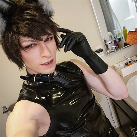 Rubber Latex Hood Contrast Open Eyes And Open Mouth Etsy