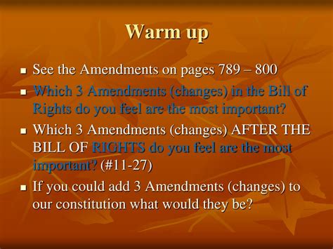 Ppt Amending The Constitution Powerpoint Presentation Free Download