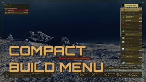 Compact Build Menu Ui V14