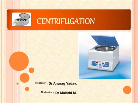 Density Gradient Centrifugation Pptx