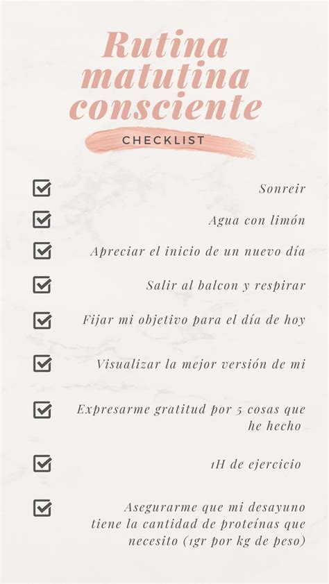 Rutina Matutina Consciente Para Hacer Que Tu Dia Tenga La Importancia Que Deberia Pues Es Un
