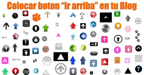 Colocar Boton Ir Arriba En Tu Blog ~ Cosas Para El Blog