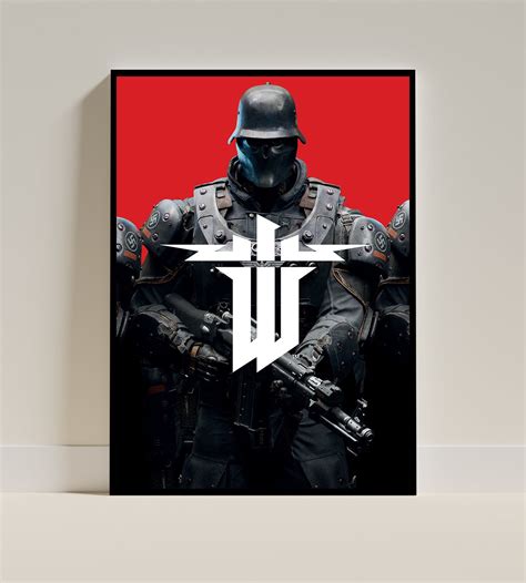 Wolfenstein Canvas Print Max Hass And Friedrich Keller Wall Art Game