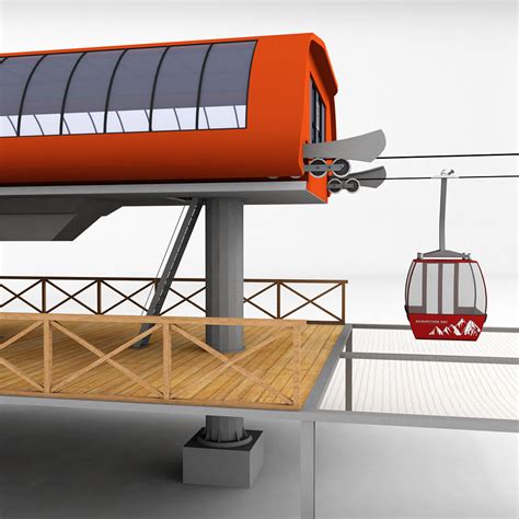 Ski Lift Station Gondola Cable Car