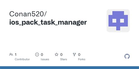 Github Conan520iospacktaskmanager