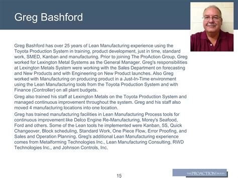 finding and mining value hidden in operations the proaction group ppt
