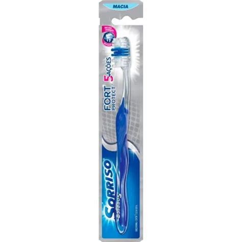 Escova Dental Sorriso Fort Protect Macia Novo