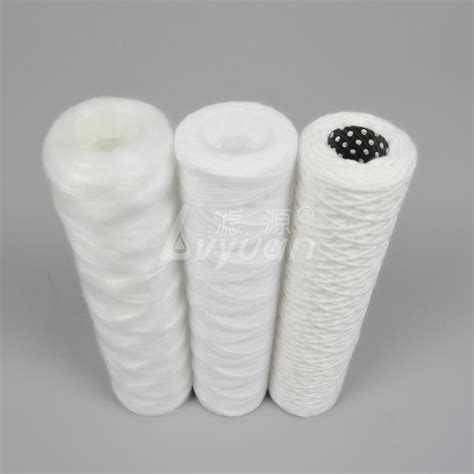 40 Inch 5 Micron Polypropylene Spun Yarn Water Cartridge Cotton