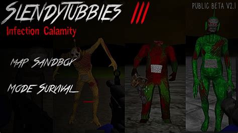 Slendytubbies 3 Infection Calamity Public Beta V21 Map Sandbox Mode Survival Youtube