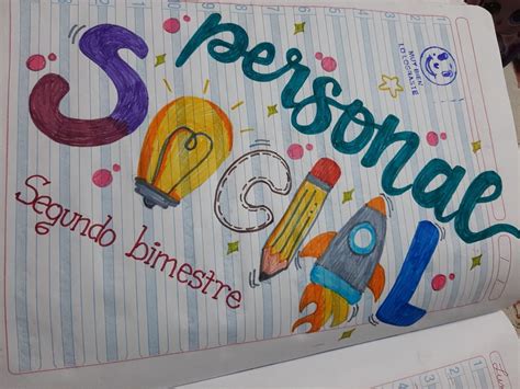 Caratula Escolar Personal Social Hacer Portadas De Libros Caratulas