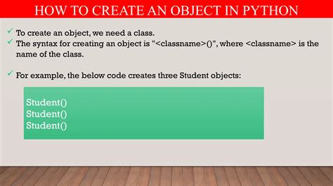 What Is An Object And Class In Java Pptx