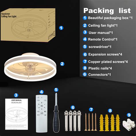 Depuley Led Ceiling Fan With Light Wood Ceiling Fan Light Reversible Motor Fan Lights Ceiling