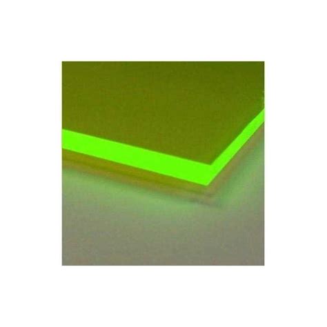 18 Green Fluorescent Neon Acrylic Plexiglass Sheet Cast 3mm Thick Nominal Size Azm Hardware