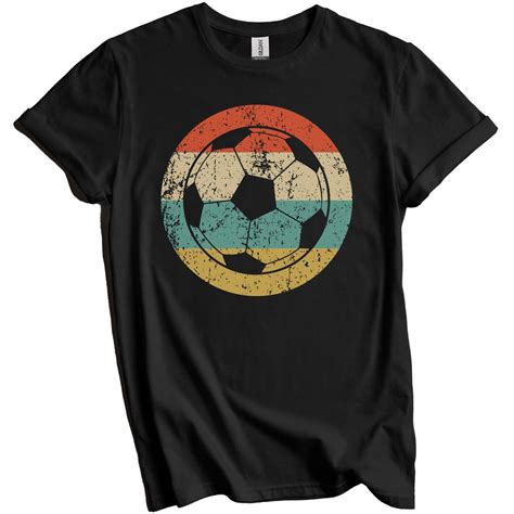 Soccer Shirt Soccer T For Men Retro Soccer Ball Icon T Shirt