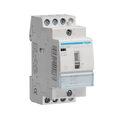 Contactor 25a 3na 230v Erc325 Hager Electromatos Contactor 25a 3na 230v Erc325 Hager Electromatos