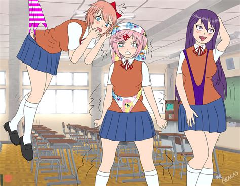 Patreon Request Doki Doki Wedgie Club By Mrbragas On Deviantart Patreon Request Doki Doki Wedgie Club By Mrbragas On Deviantart