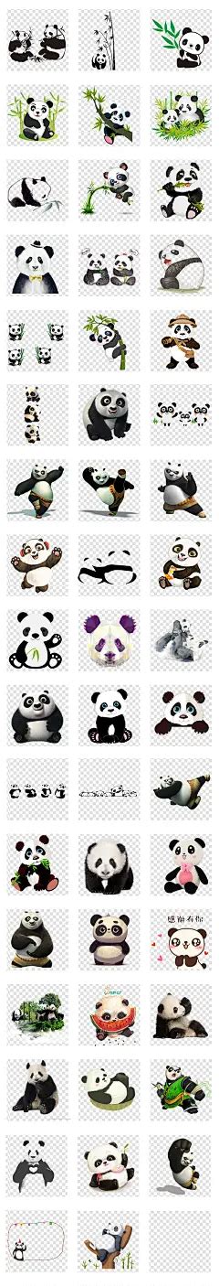 熊猫图片大全 熊猫高清好看的图片 花瓣归零一玖的画板