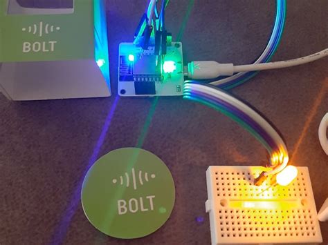 Controlling The Intensity Of Led Using Iot Bolt And Smartphone