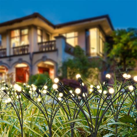 Led Solar Firefly Lights Dusk To Dawn Photocell Sunco Lighting