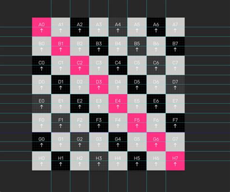 Artstation Grid Psd Template Resources