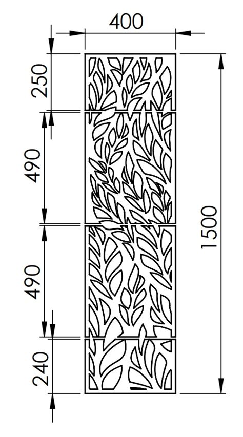 Insert Aluminium Alunox Modèle Gesse Aludoor