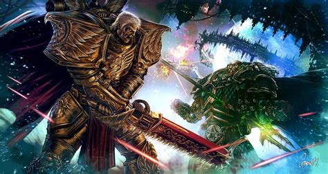 战锤40k罗格多恩艺术图2 哔哩哔哩